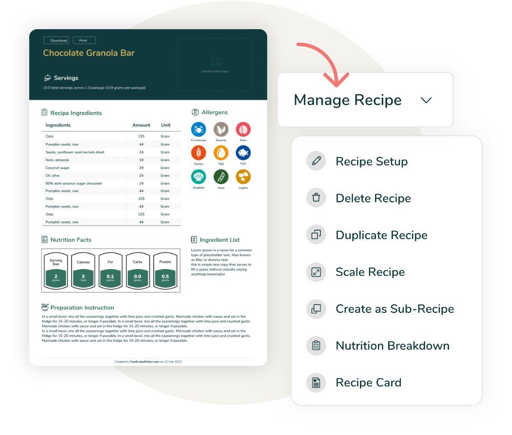 Simplify Your Labeling Process and Ensure Compliance | Food Label Maker
