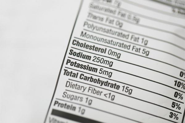 FDA Nutrition Facts Font, Label Style, and Size Guide